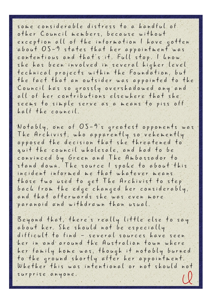 The Ninth Overseer | The Official SCP Foundation Wiki | Fandom