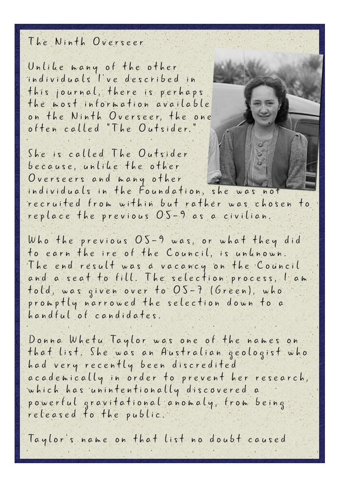 The Ninth Overseer | The Official SCP Foundation Wiki | Fandom