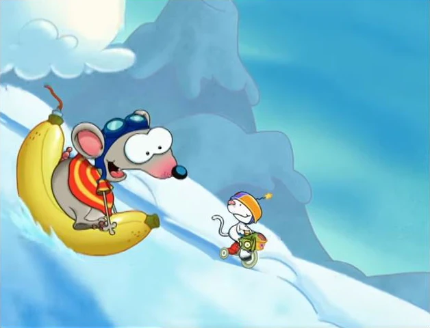 Toopy's Banana Sled | The Official Toopy and Binoo Wiki | Fandom