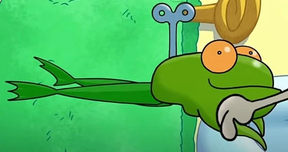 Wind-Up Frog | The Official Toopy and Binoo Wiki | Fandom