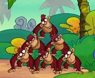 The Monkeys | The Official Toopy and Binoo Wiki | Fandom