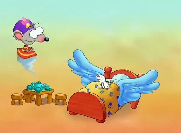 Flying Bed | The Official Toopy and Binoo Wiki | Fandom