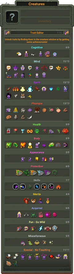 Creature Traits | The Official Worldbox Wiki | Fandom