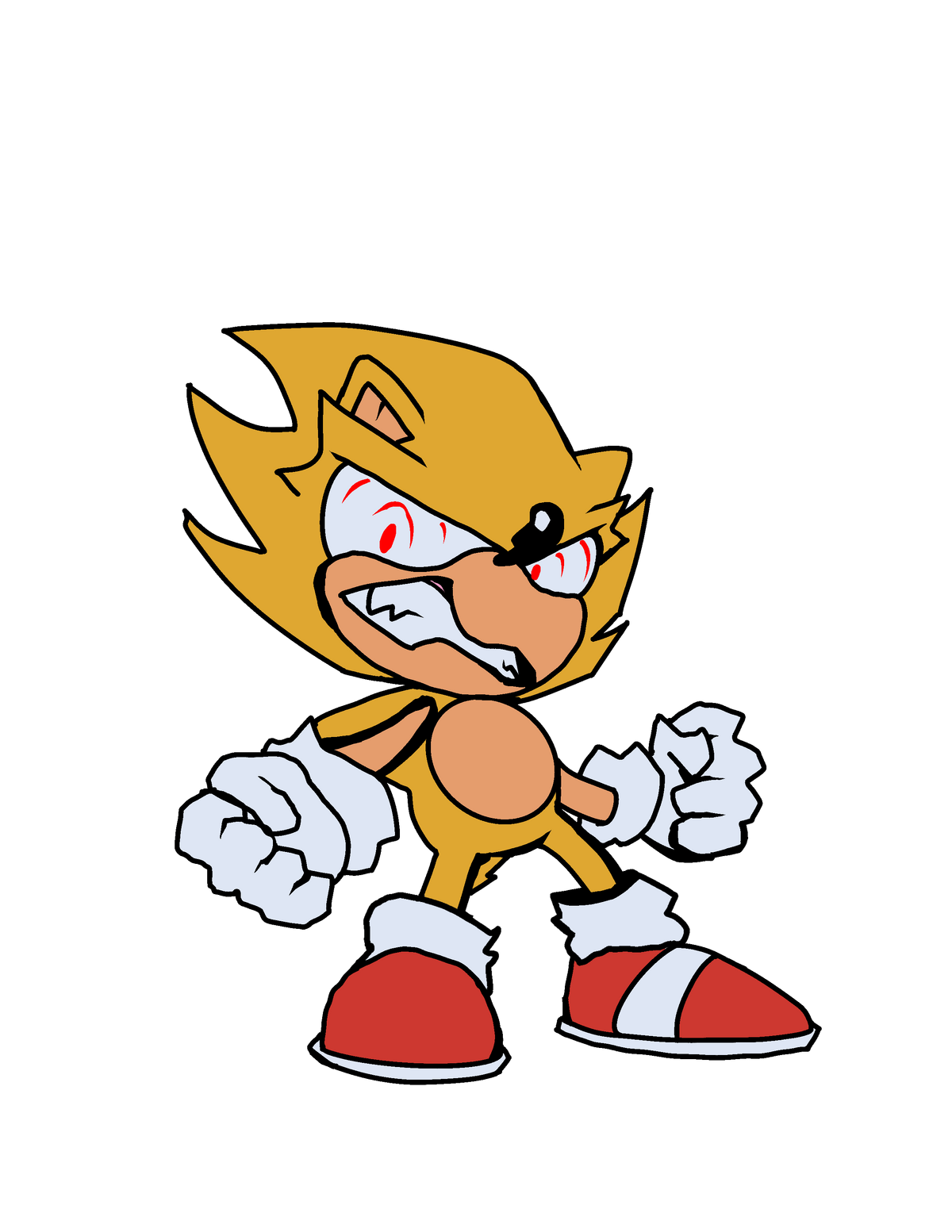 Fleetway Super Sonic The Officialish Jdc Wiki Fandom