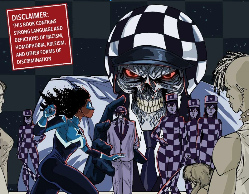 The Chequered Skull (Aaron Nunn) | The Outcasts' Universe Wiki | Fandom