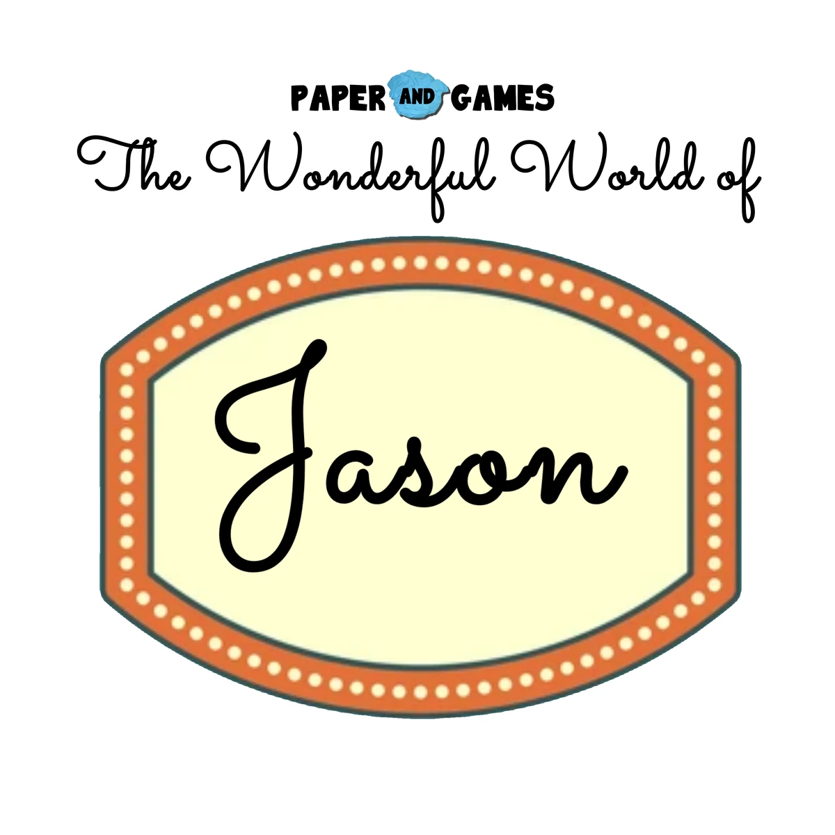 The Wonderful World of Jason | Paper and Games Wiki | Fandom