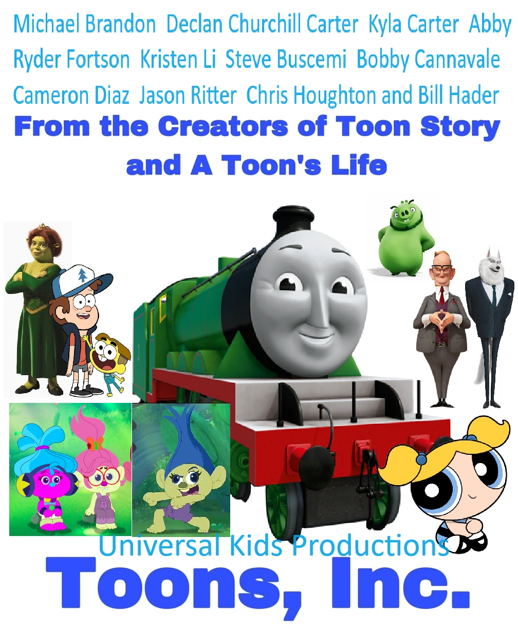 Toons, Inc. (Monsters, Inc.) (2001) (Universal Kids Productions Style ...