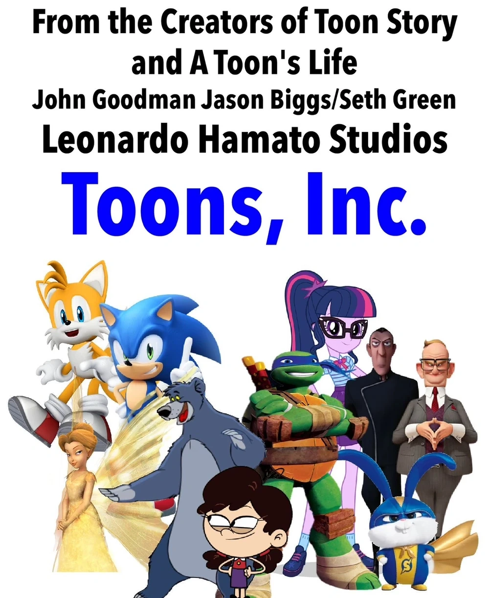 Toons, Inc. (Monsters, Inc.) (2001) (Leonardo Hamato Studios Style ...
