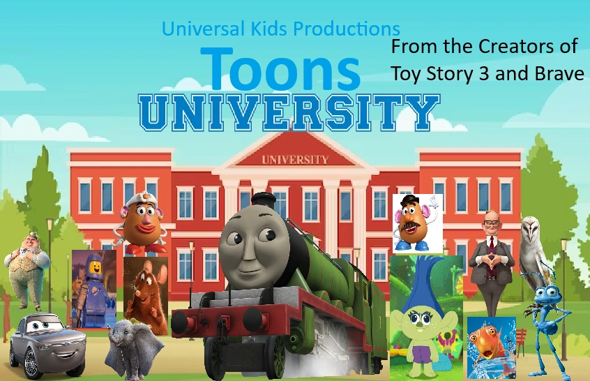 Toons University (Monsters University) (2013) (Universal Kids ...