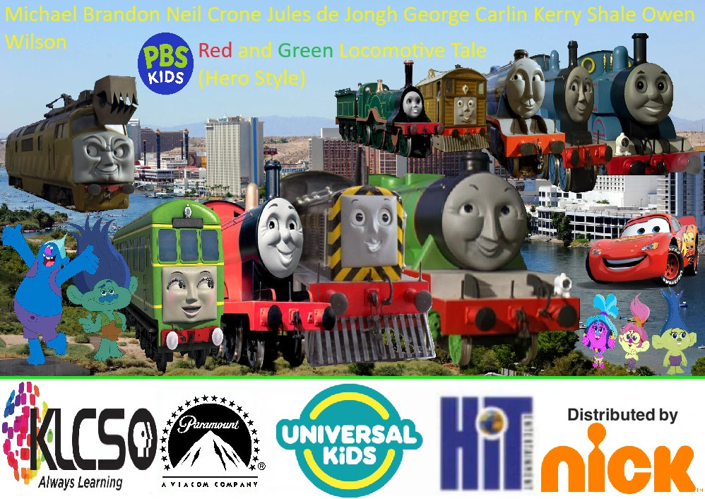 Red and Green Locomotive Tale (Hero Style) | The Parody Wiki | Fandom