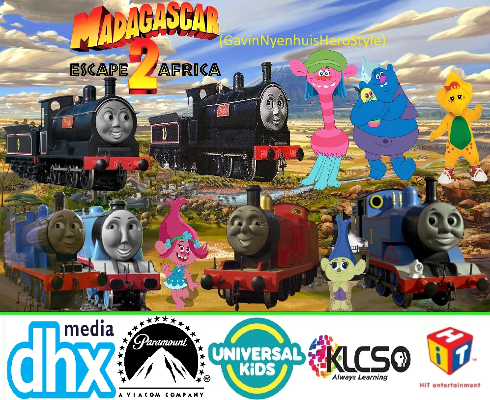 Madagascar: Escape 2 Africa (GavinNyenhuisHeroStyle) | The Parody Wiki ...