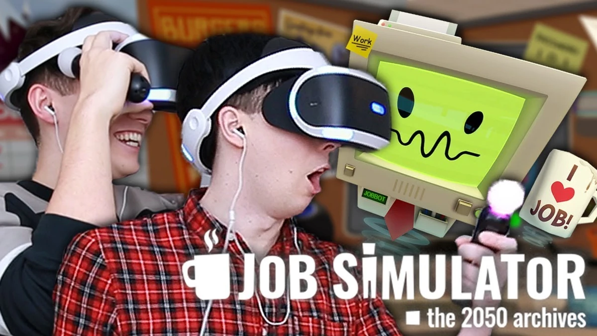 Dan and Phil GET REAL JOBS - Job Simulator VR! | The Phandom Wiki | Fandom
