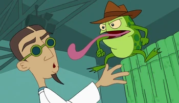 Agent F (frog) | +_+ the phineas and ferb my fanon Wiki | Fandom