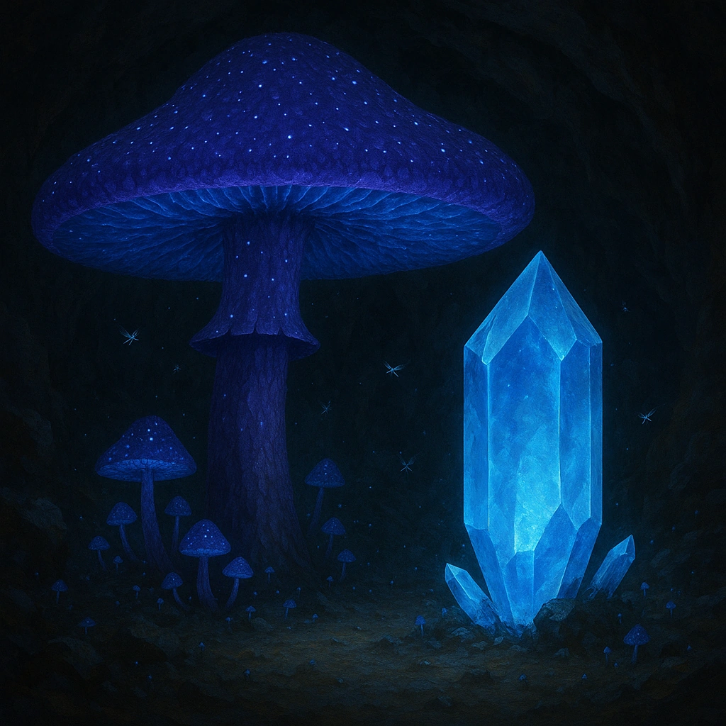 Indigo Fungus Mycorrhiza | The Primal Hunter Wiki | Fandom