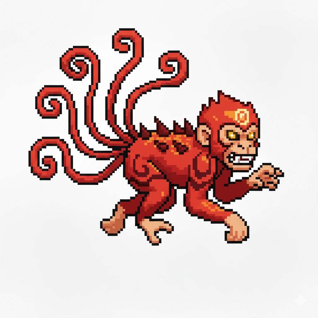 Penta-Lighttail Monkey Prima | The Primal Hunter Wiki | Fandom