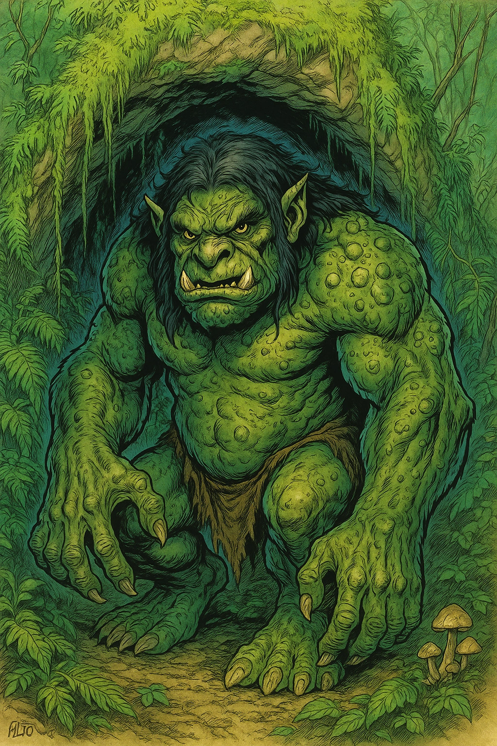 Undergrowth Cave Troll | The Primal Hunter Wiki | Fandom