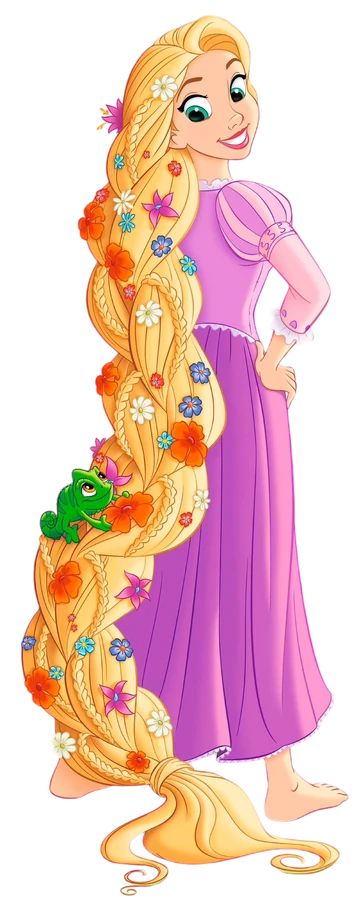 how to draw rapunzels braid