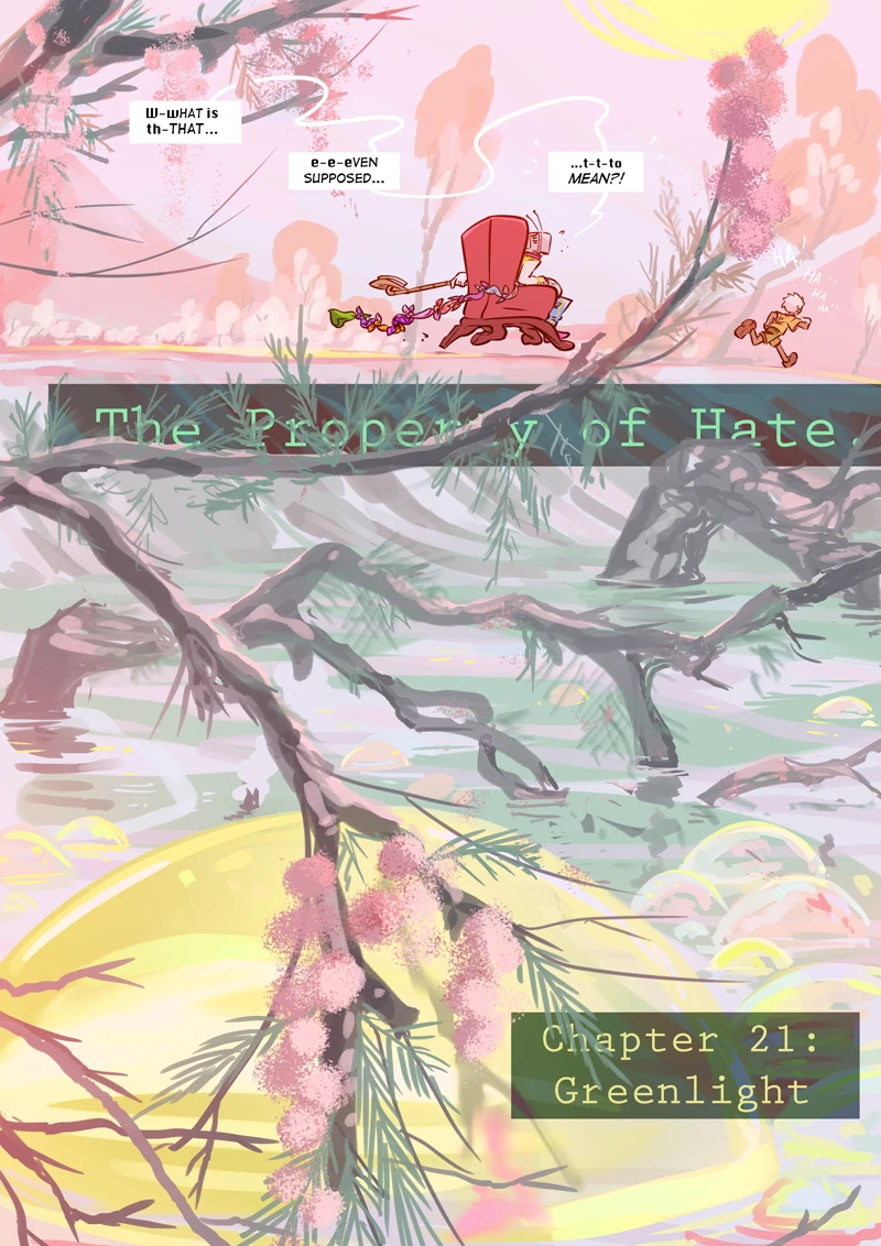 Chapter 21: Greenlight | The Property of Hate Wiki | Fandom