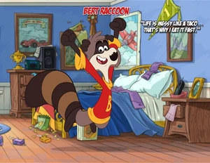 Bert Raccoon | The raccoons reboot Wiki | Fandom