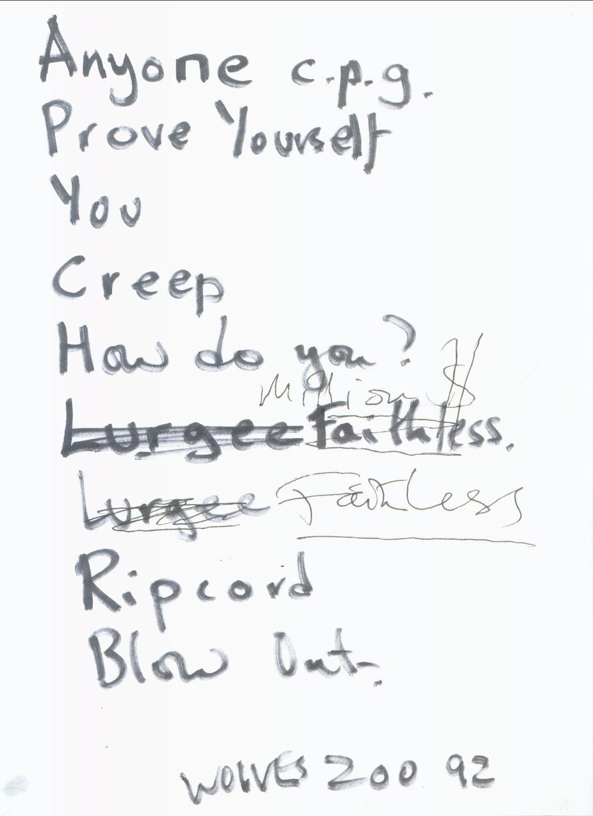 1992-11-09, Wulfrun Hall, Wolverhampton, England | The Radiohead ...