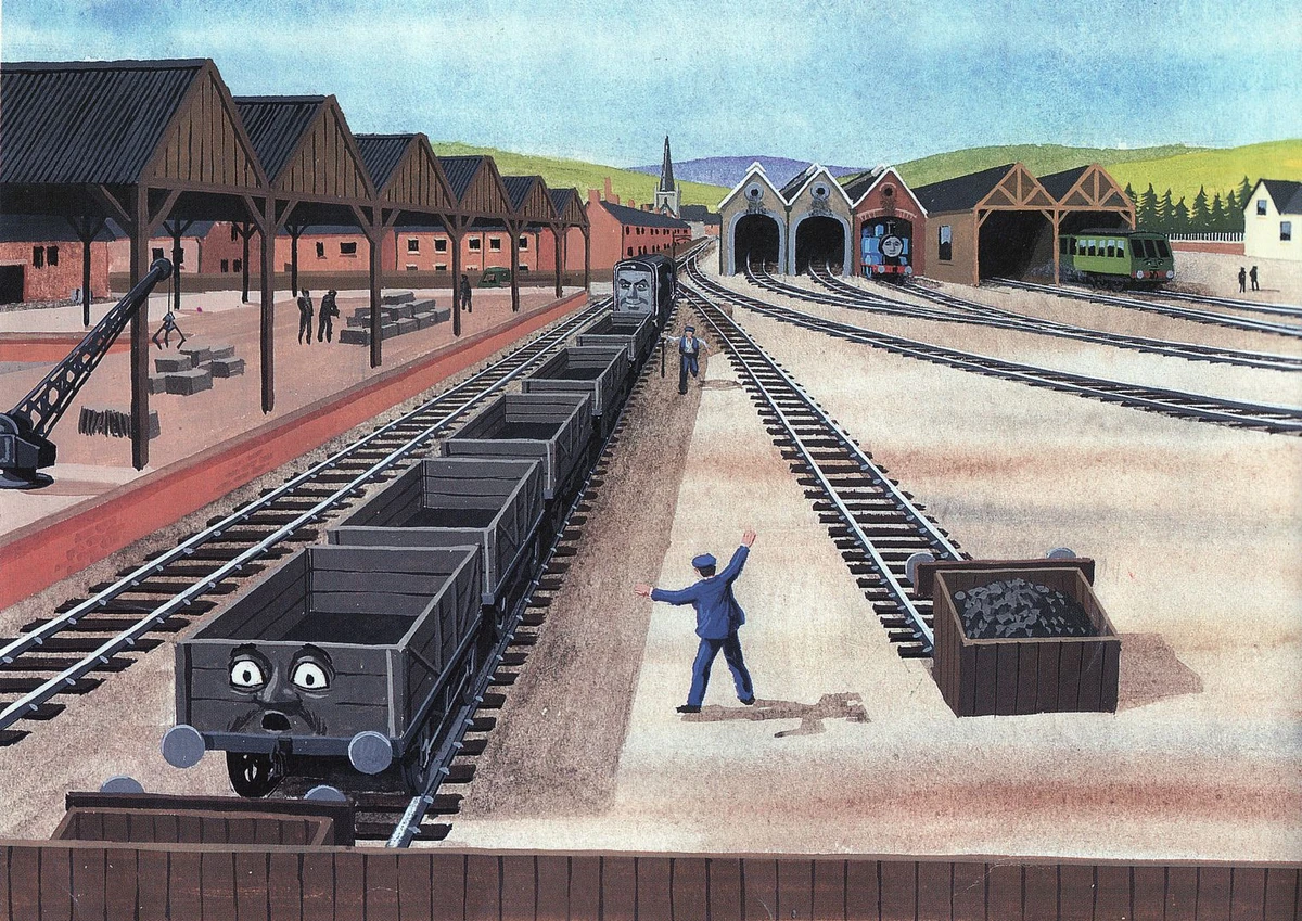 Ffarquhar Yards | The Railway Series Wiki | Fandom