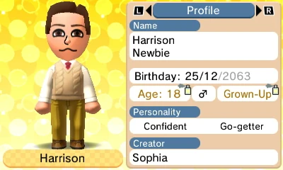 Harrison Newbie | The Real Life People Wiki | Fandom