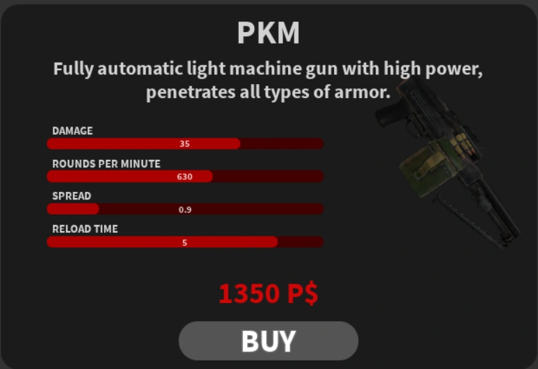 PKM | The Red Lake (Roblox) Wiki | Fandom