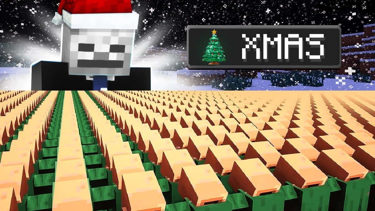 10,000 Villagers Raid The North Pole | The Reff Wiki | Fandom