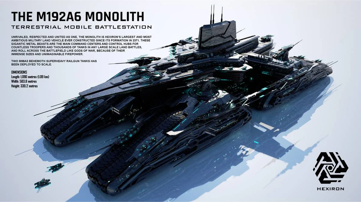 Monolith Terrestrial Operations Mobile Battlestation | The Road Not ...