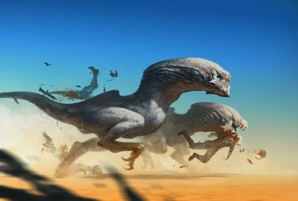 Sand Raptors | The Road Not Taken Wiki | Fandom