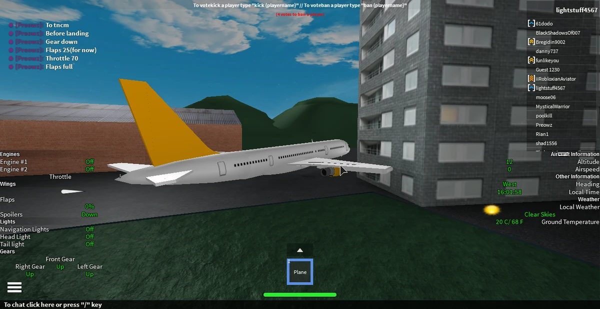 Beach Air flight 002 | The Roblox Airline Industry Wiki | Fandom