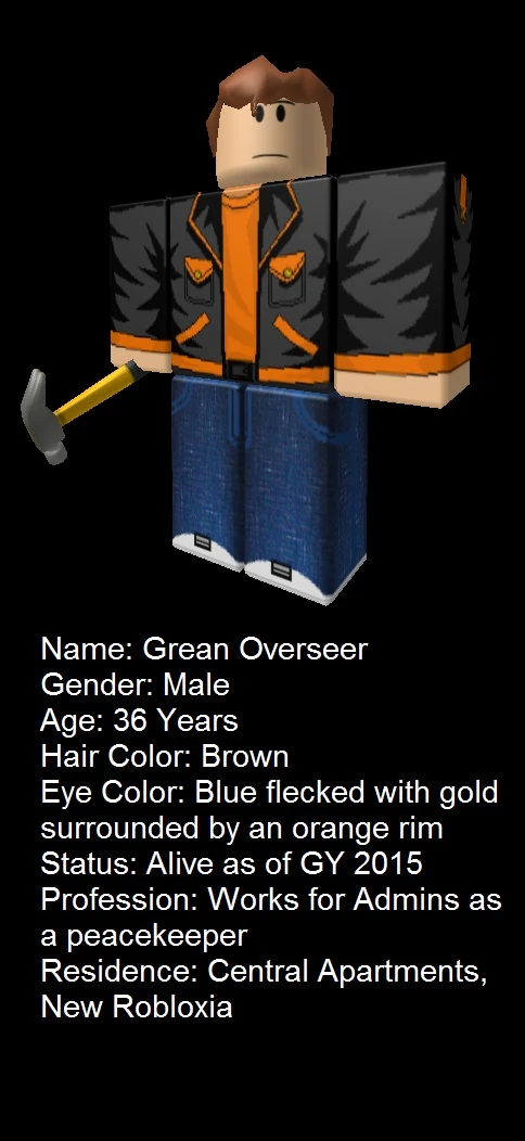 Grean Overseer | The ROBLOX Code Wiki | Fandom