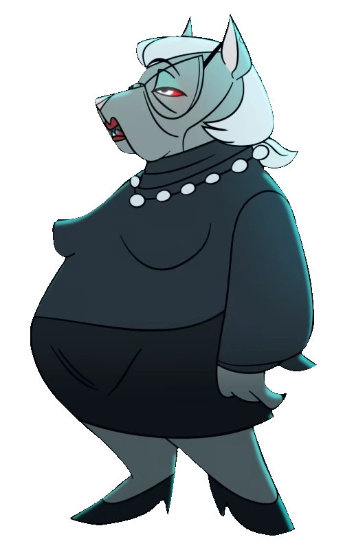 Hellhound Adoption Center Lady | Hazbin Hotel and Helluva Boss Rp Wiki ...
