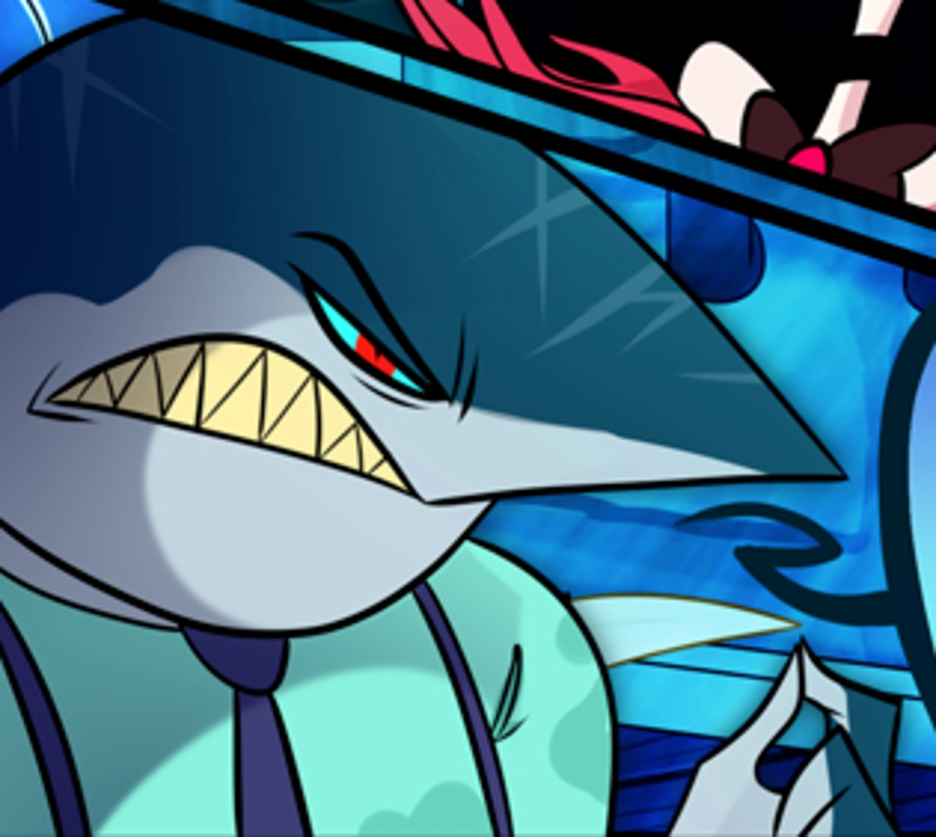 Demon Shark Drawing