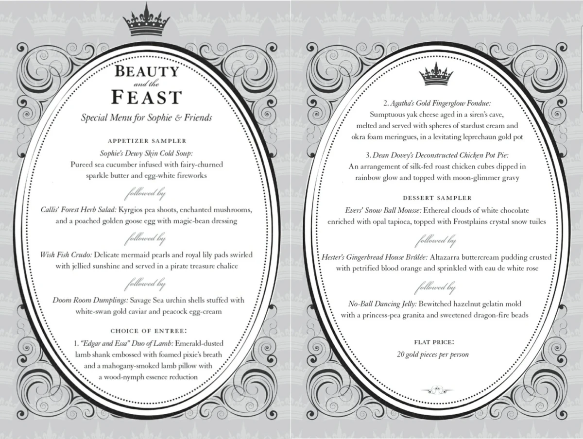 The Beauty and the Feast | The School for Good and Evil Library | Fandom