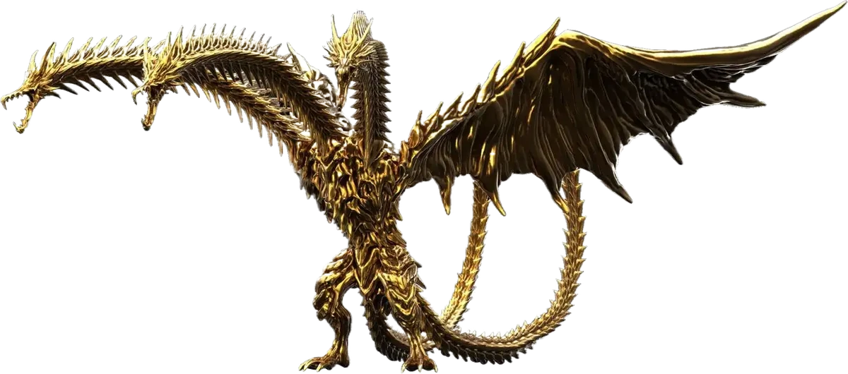 King Ghidorah (Anime Trilogy) | The Scrappy Wiki | Fandom