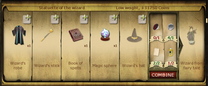 Statuette of the wizard | The Secret Society - Hidden Mystery Wiki | Fandom