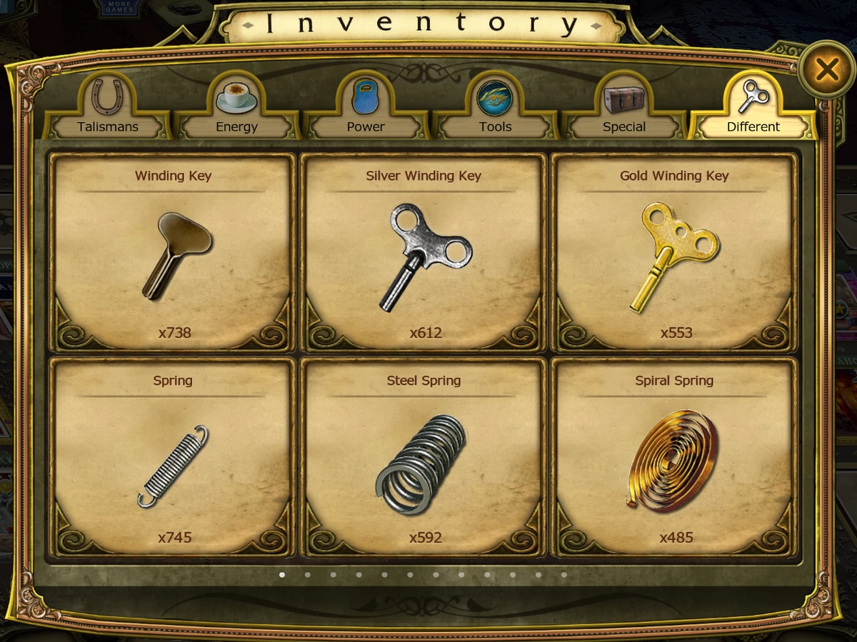 Inventory | The Secret Society - Hidden Mystery Wiki | Fandom