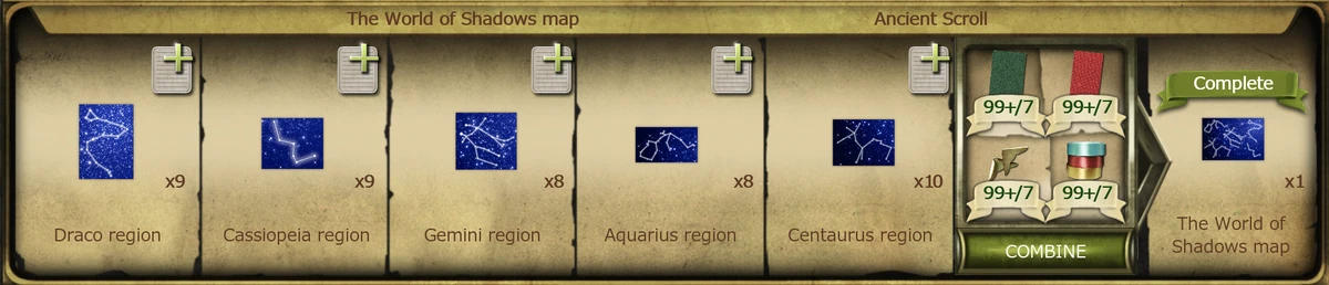 The World of Shadows map | The Secret Society - Hidden Mystery Wiki ...