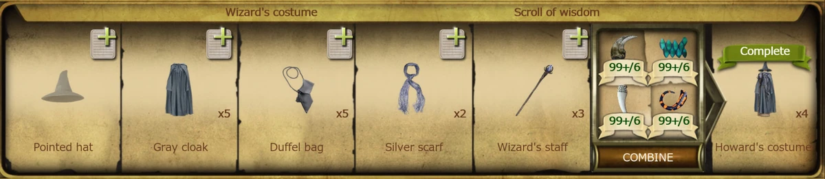 Wizard's costume | The Secret Society - Hidden Mystery Wiki | Fandom