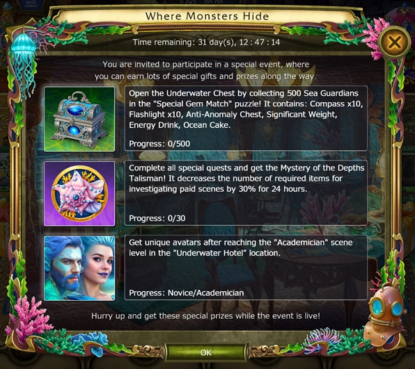 Where Monsters Hide Update | The Secret Society - Hidden Mystery Wiki | Fandom