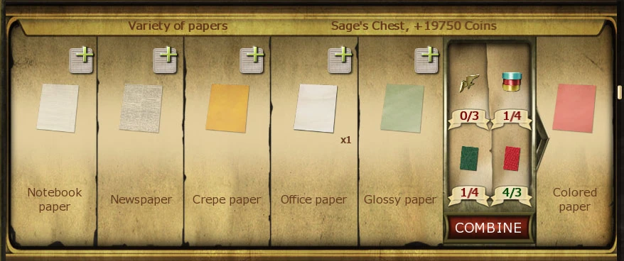 Variety of papers | The Secret Society - Hidden Mystery Wiki | Fandom