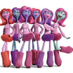 Monsters University Cheerleaders