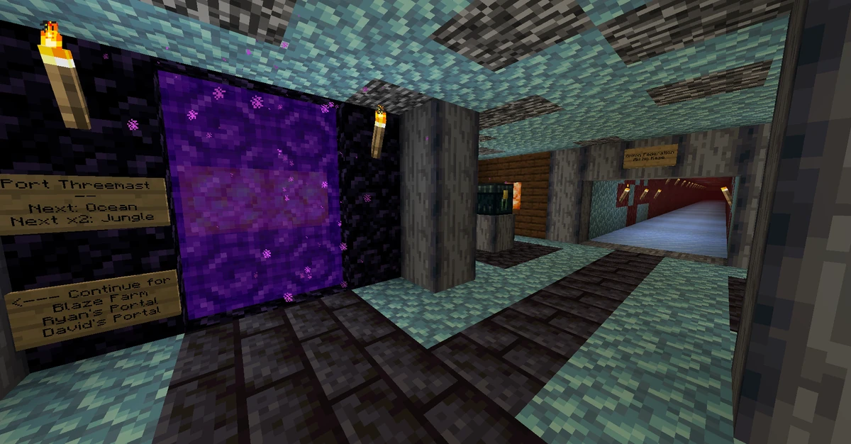 Nether Hub Tunnel System | The Server Forum Wiki | Fandom