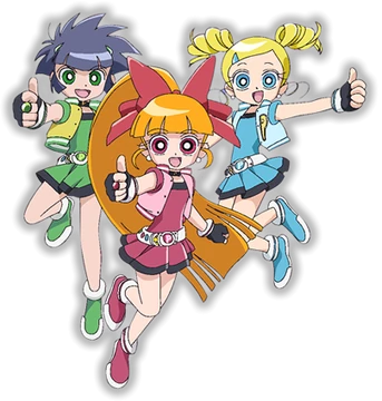 Powerpuff Girls Blossom And Bubbles And Buttercup