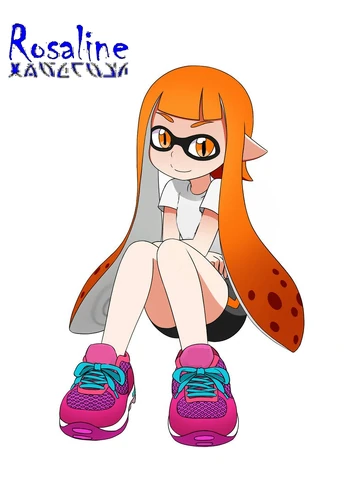 Orange the Inkling Girl (Splatoon) | The Sidaba Bunch Wiki | Fandom