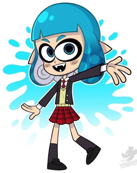 Clara the Cyan Inkling | The Sidaba Bunch Wiki | Fandom