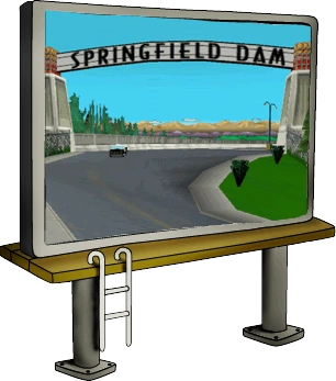 Springfield Dam | The Simpsons: Road Rage Wiki | Fandom