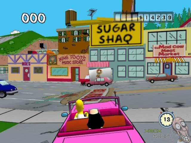 Beta Map | The Simpsons: Road Rage Wiki | Fandom