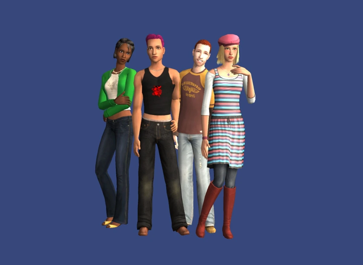 Roomies Family | The Sims 2 Bestieville Wiki | Fandom